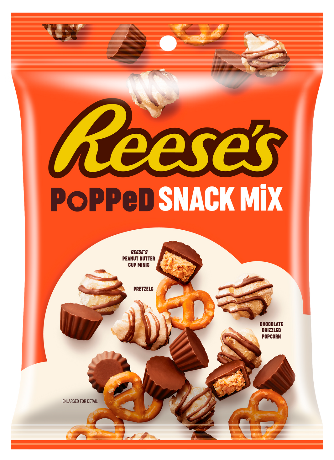 Reese'S Popped Snack Mix 113gm (Pack of 3)