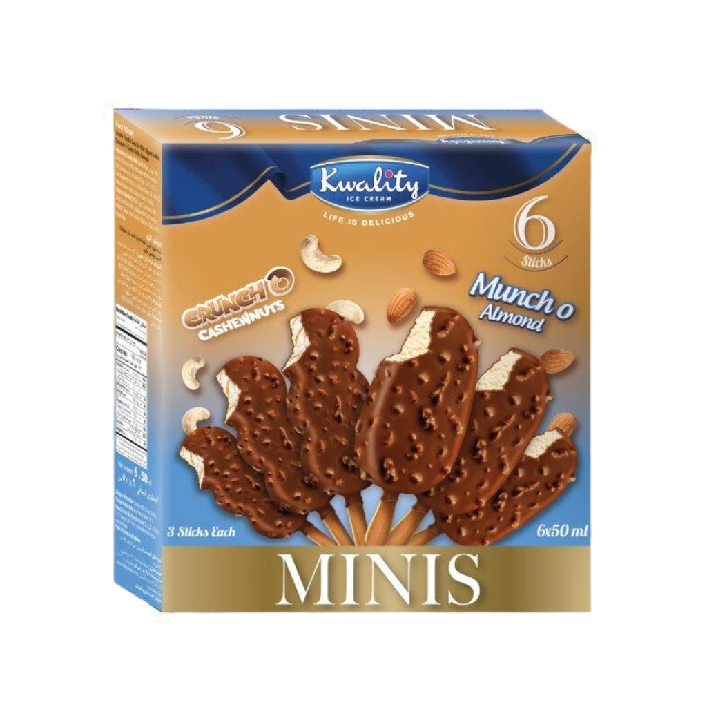 Kwality Cruncho-Muncho Mini Multi Packs 50ml (Pack of 6-Total 18 Piece ...