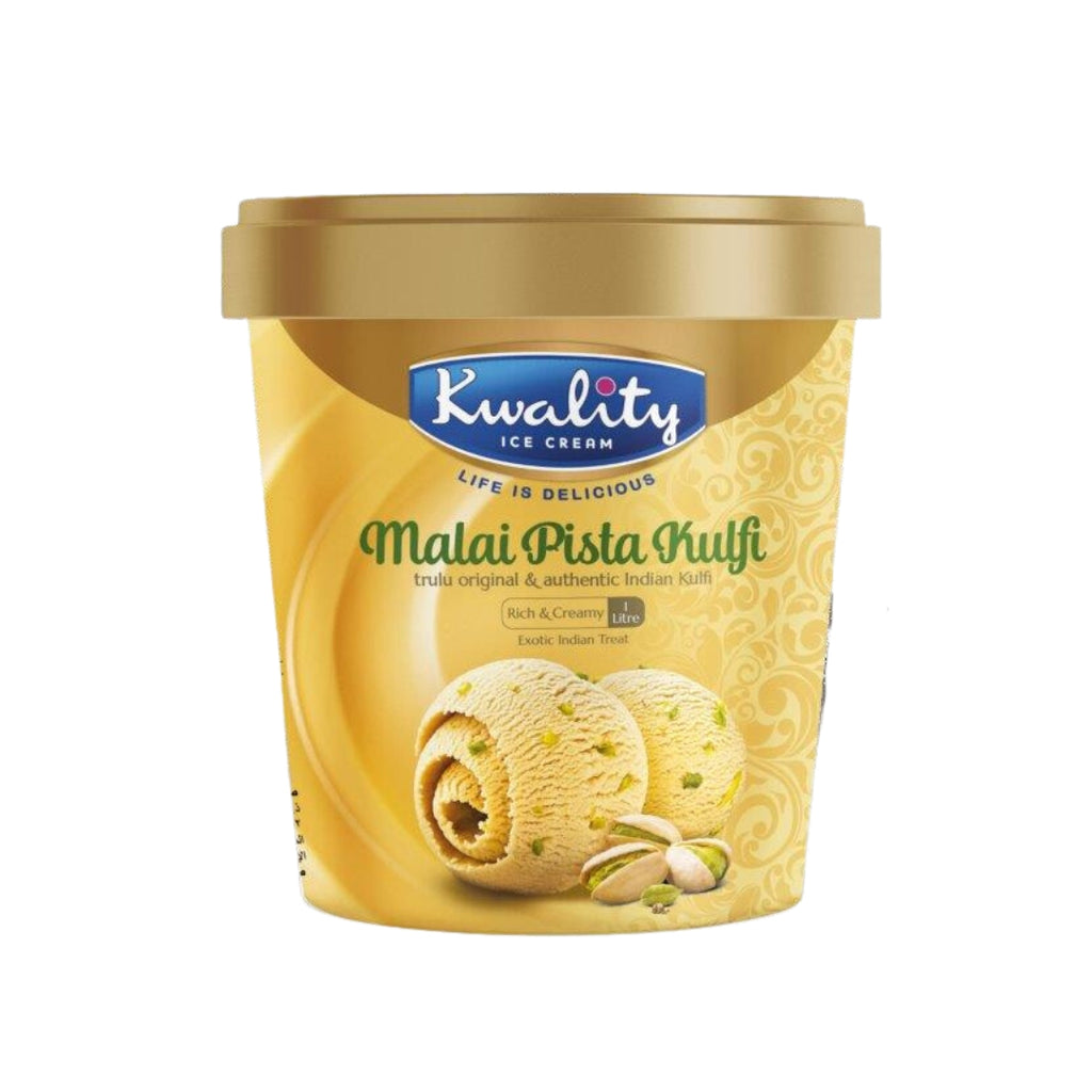 Kwality Malai Kulfi Ice Cream Tub 1Ltr (Pack of 3) – Billjumla.com