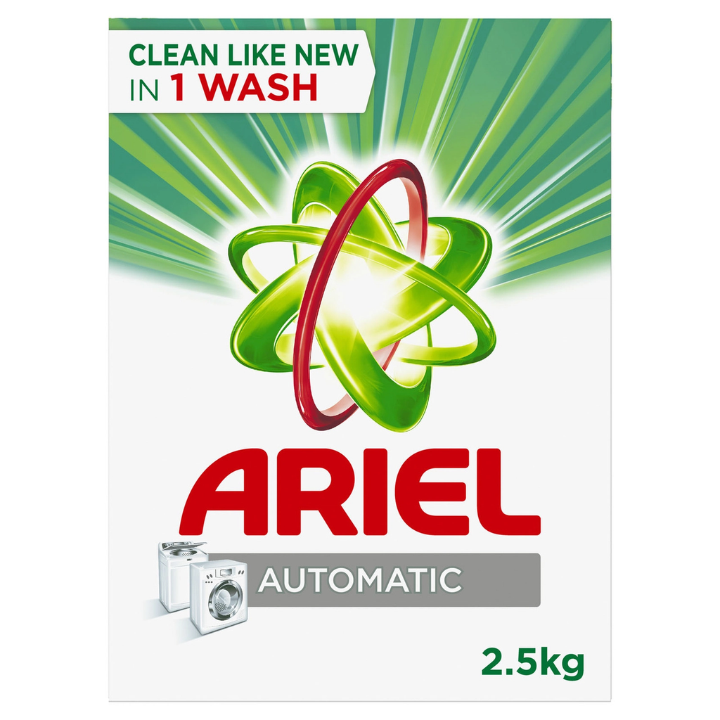 Ariel Powder Automatic 2.5Kg (Pack of 3)