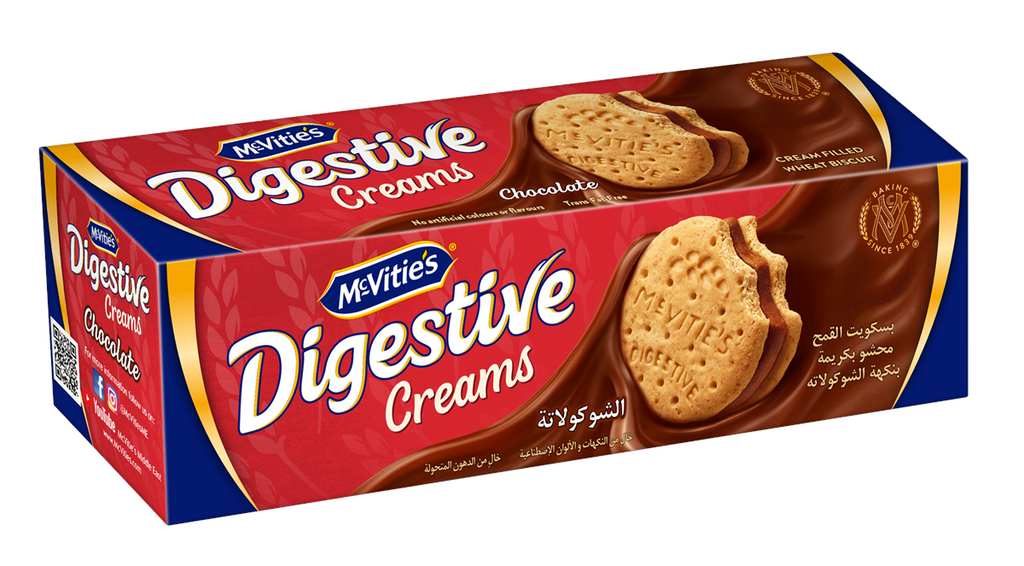 McVitie's Digestive Creams Chocolate 100 Gm (Pack of 6)