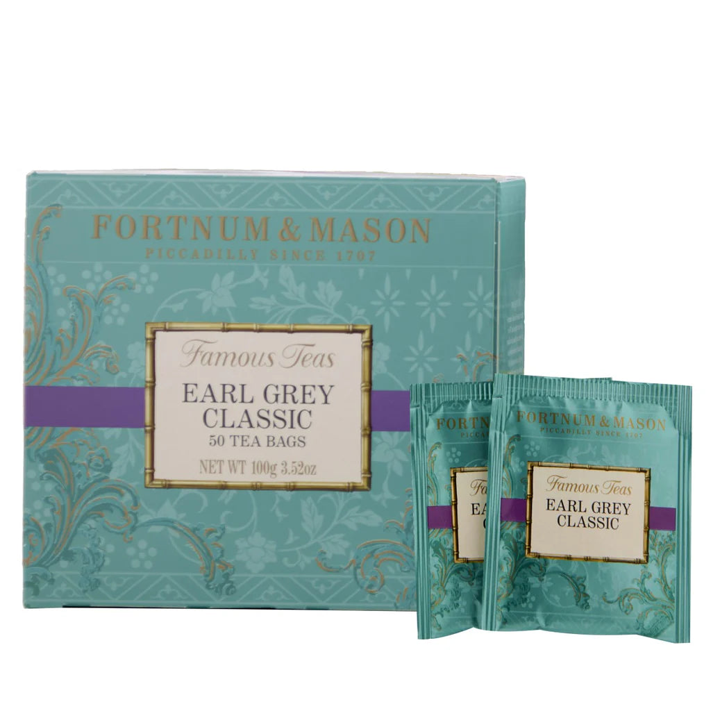 Fortnum Mason Earl Grey Classic 50 Teabags 100g – Billjumla.com