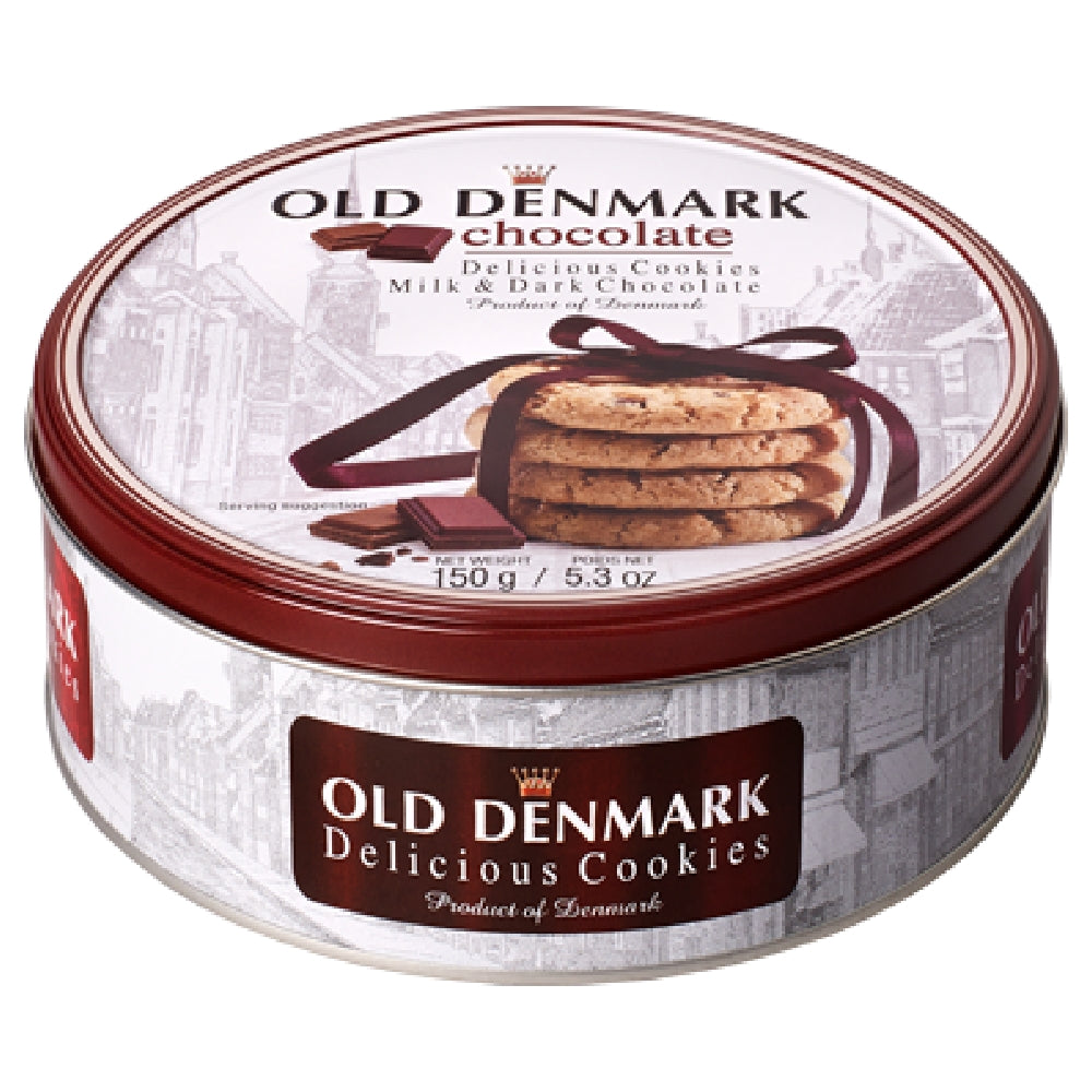 Jacobsens Old Denmark Tin Milk & Dark Chocolate 150 gm (Pack of 3 ...