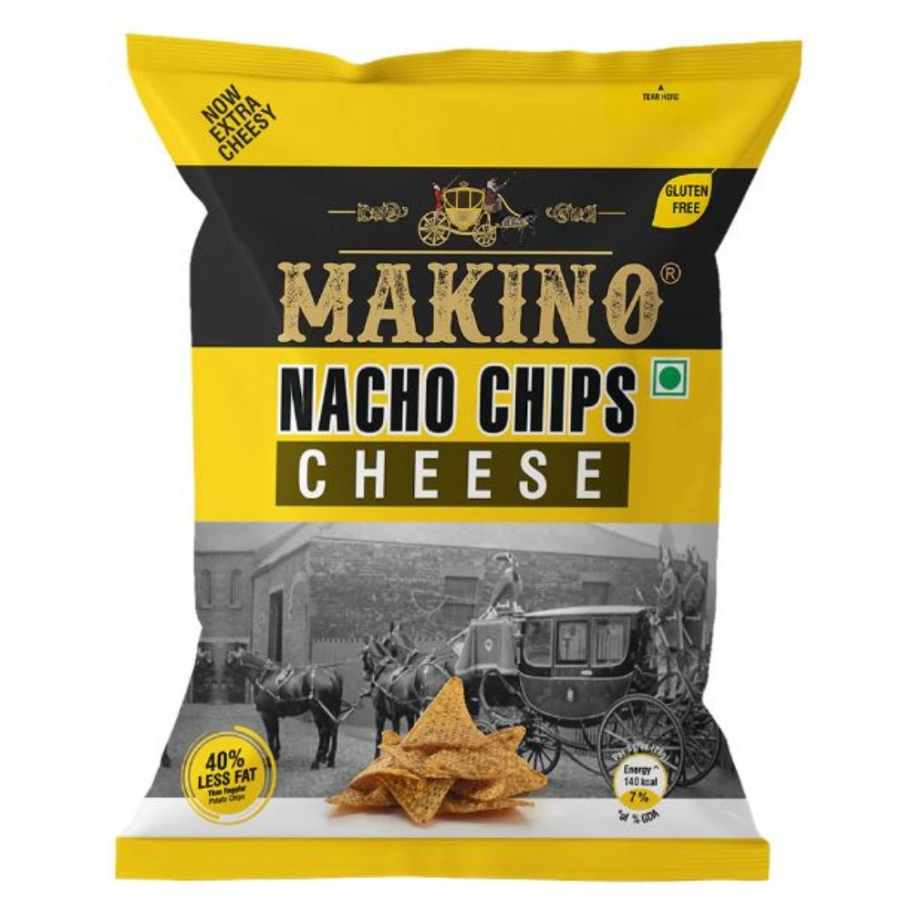 Makino Nacho Cheese Chips 60 gm (Pack of 3) – Billjumla.com
