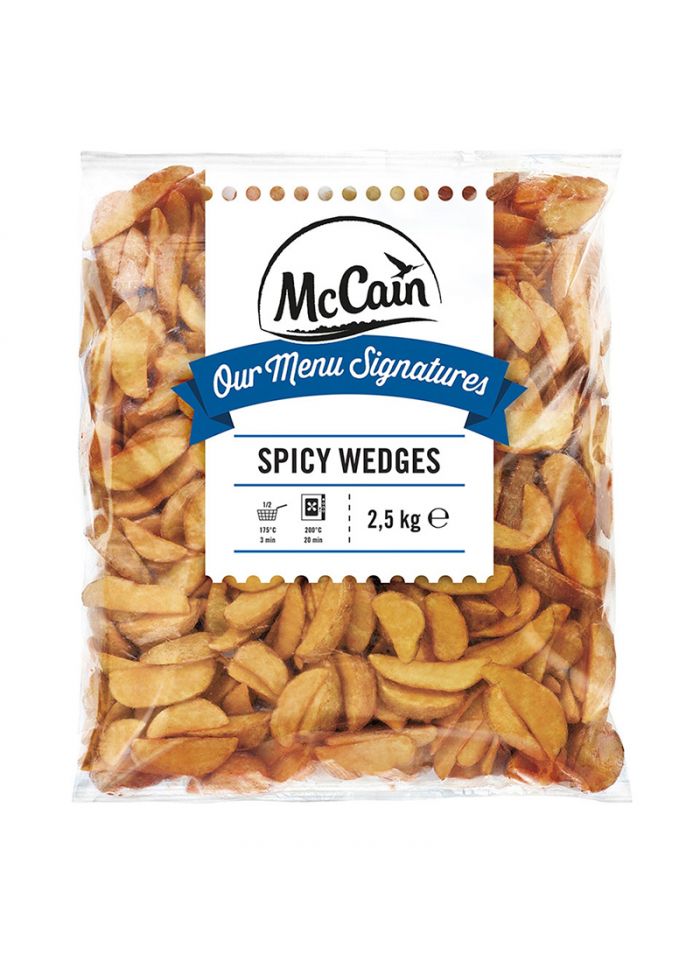McCain Spicy Wedges 2.5 kg