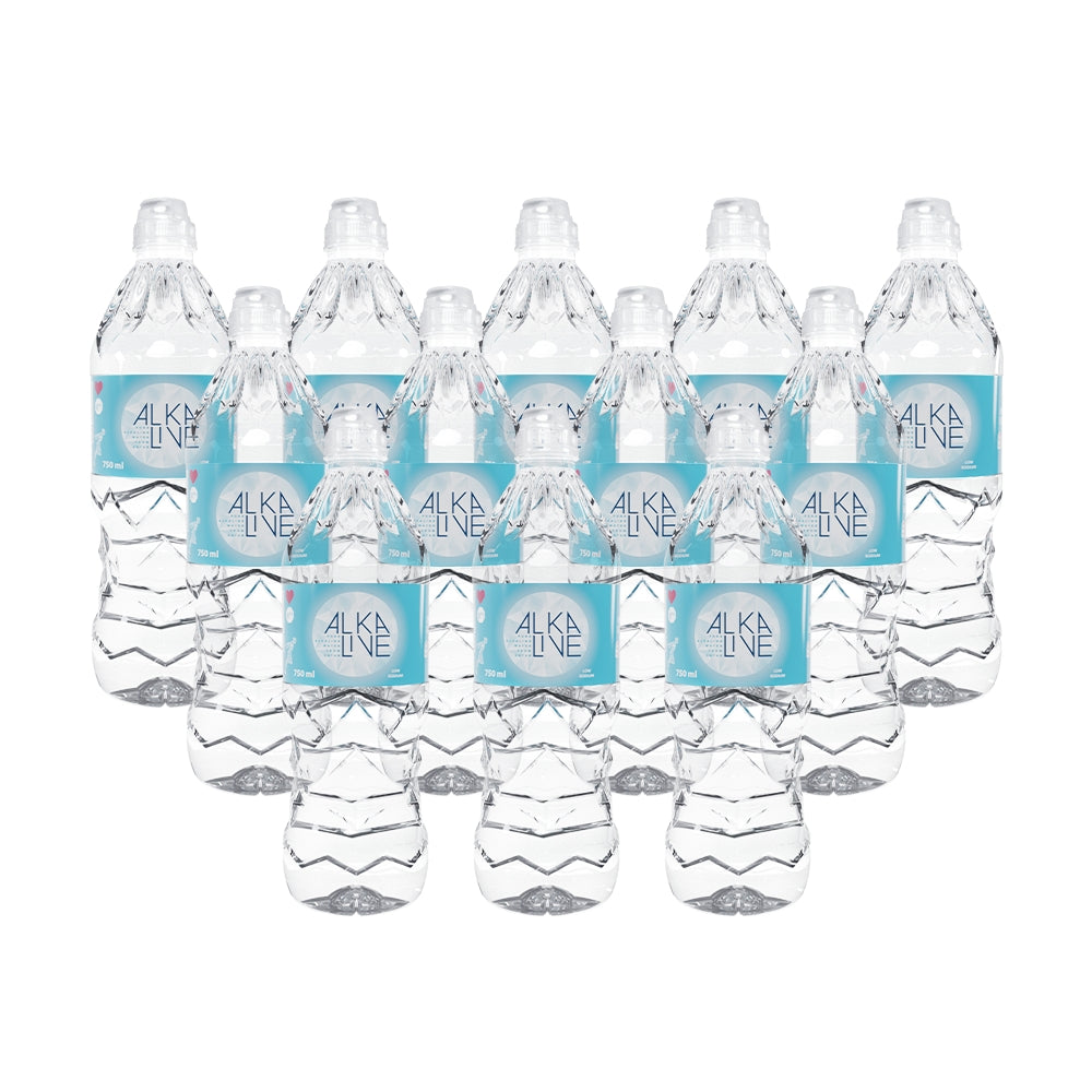 Alkalive Water Sports Cap 750ml - (2 Packs of 6 Pieces - Total 12 Piec ...