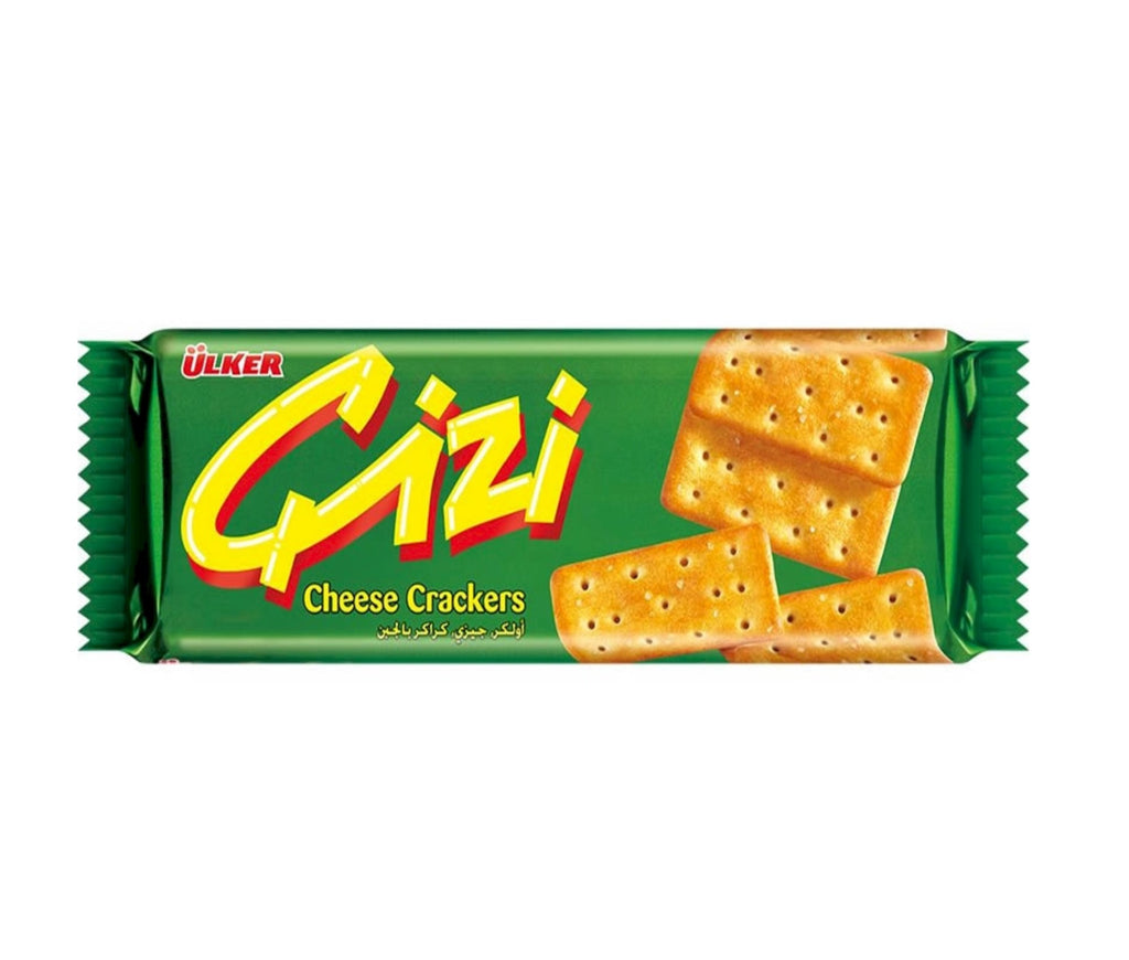 Ulker Cizi Cheese Crackers 70 Gm (Pack of 24 Pieces)