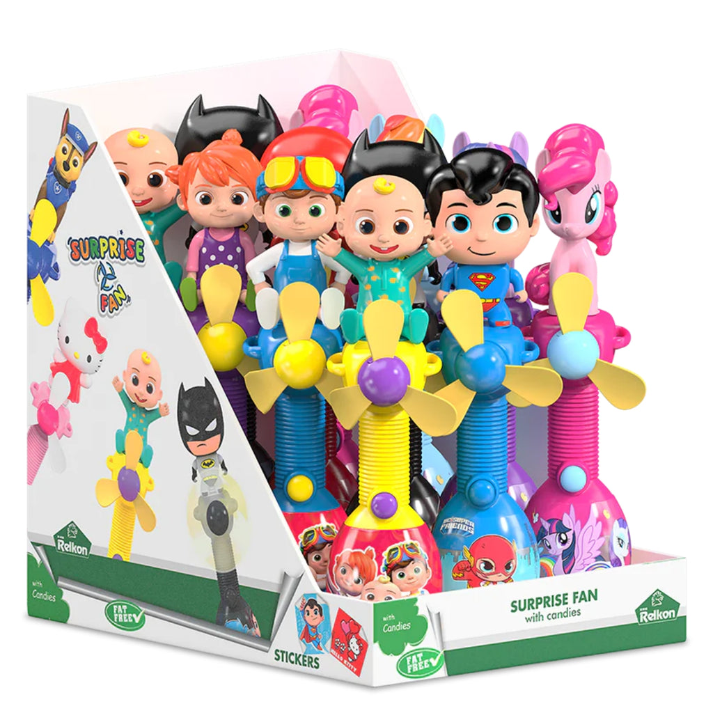 Relkon Mix Fan Surprise With Candies 10g (Pack of 12)