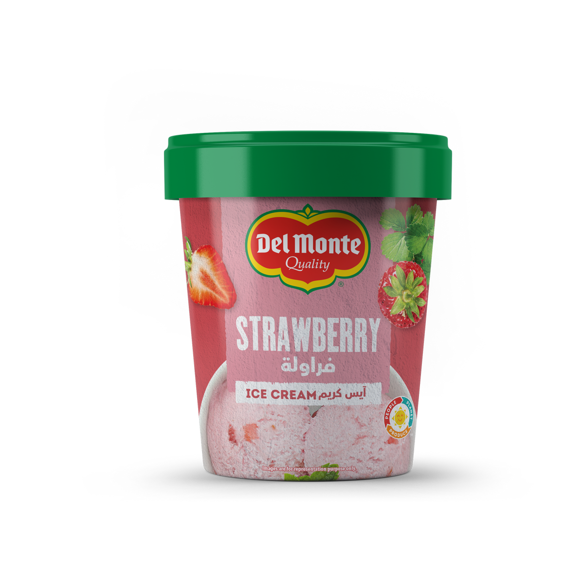 Del Monte Strawberry Ice Cream 125ml (Pack of 3) – Billjumla.com