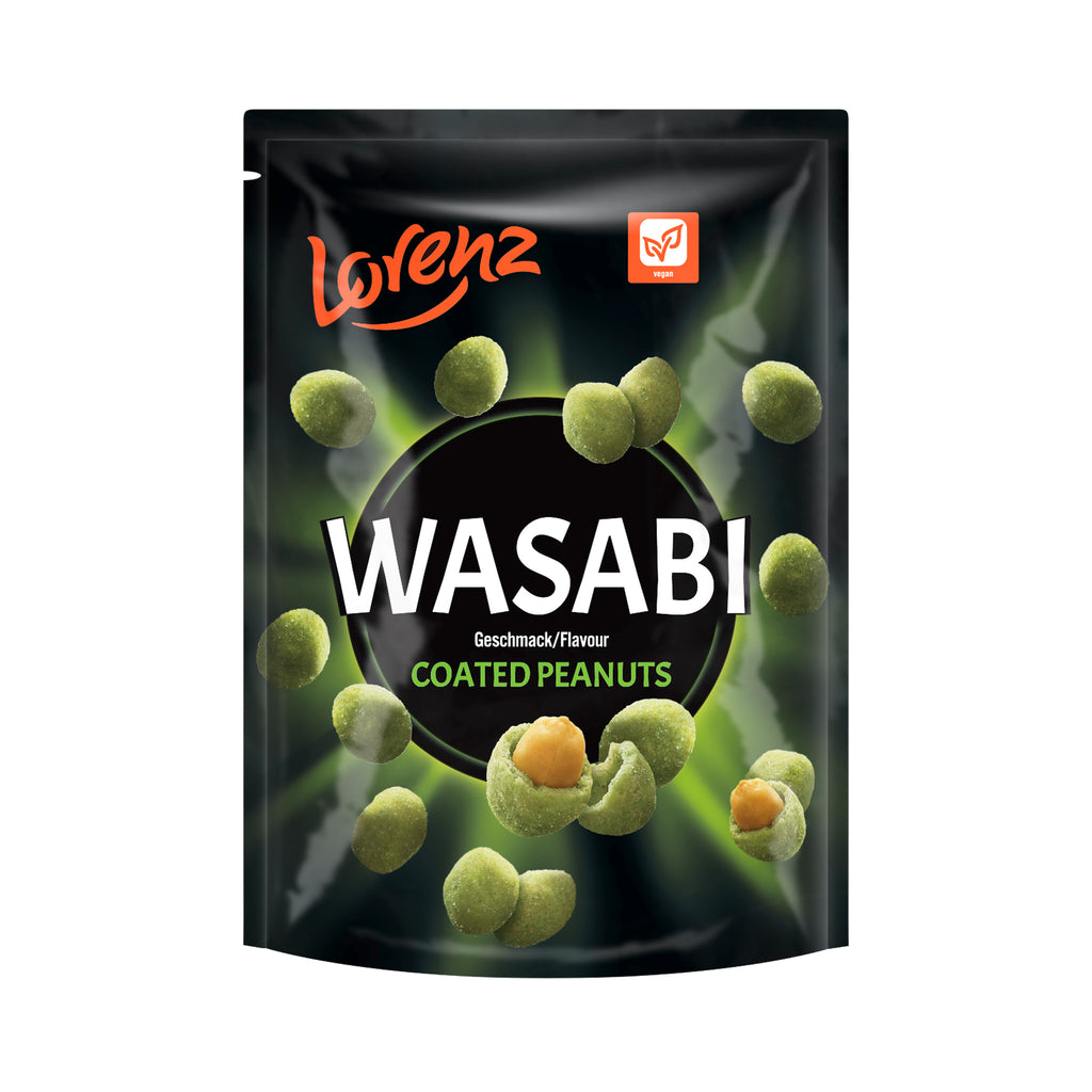 Lorenz Wasabi Peanuts 100g (Pack of 3)