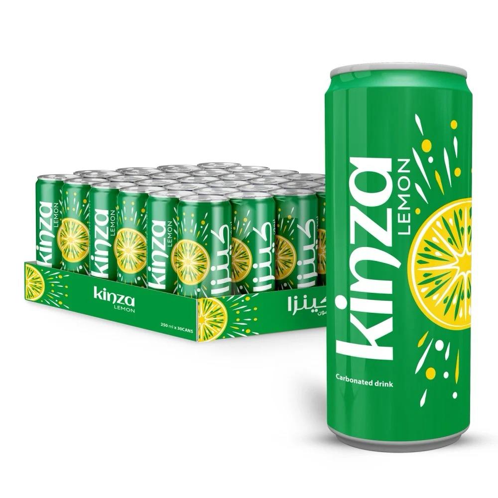 Kinza Lemon Can 250ml (Pack of 30 Pieces) – Billjumla.com