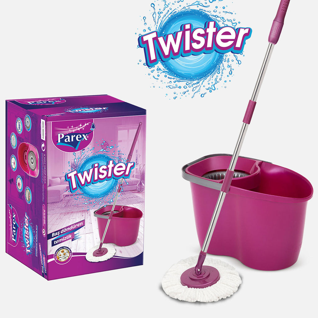 Parex Twister 360 Degree Spinning Mop Cleaning Set