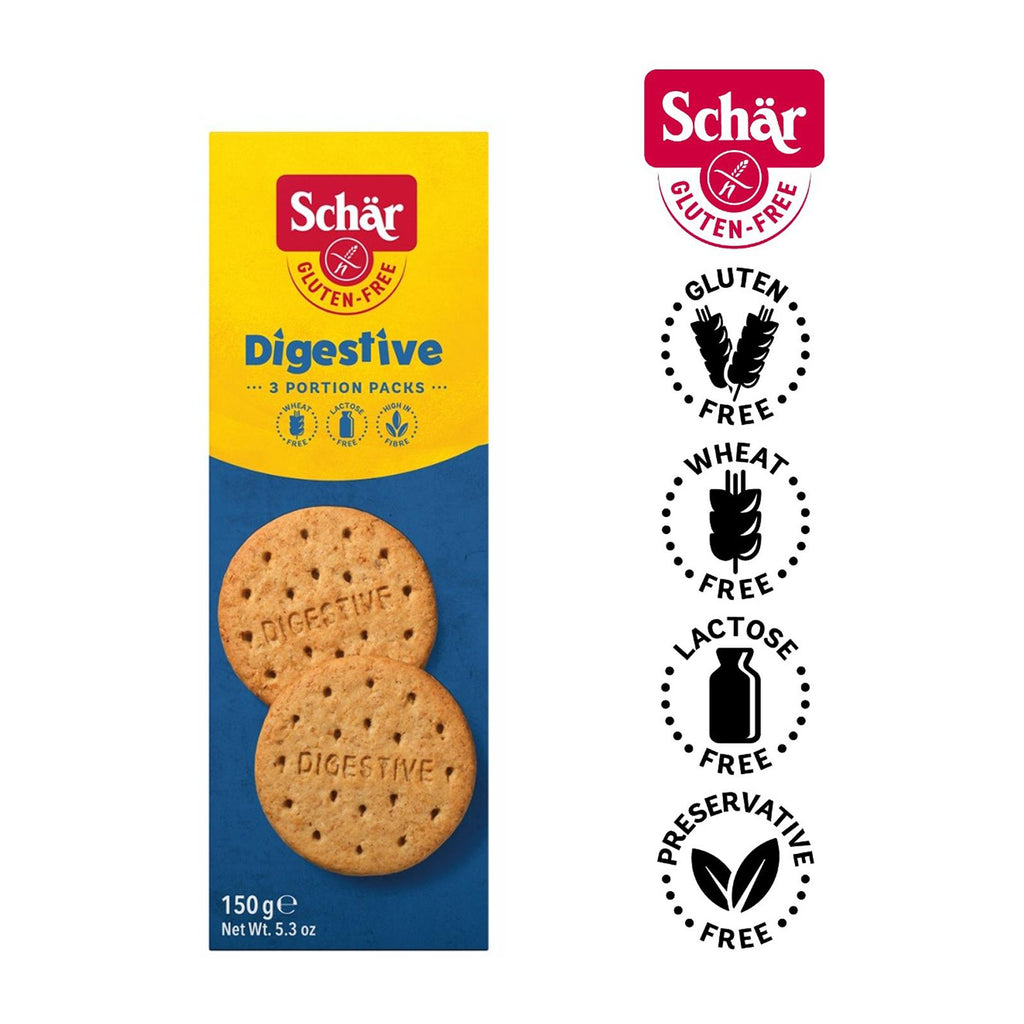 Schar Digestive Biscuits 150g (Pack of 6) – Billjumla.com