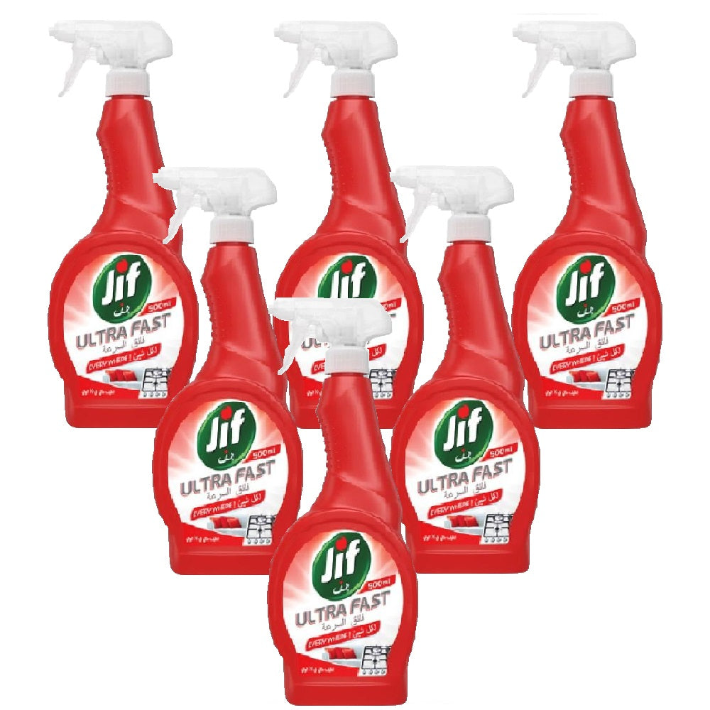 Jif Ultrafast Everywhere Spray 500ml - (Pack of 6) – Billjumla.com