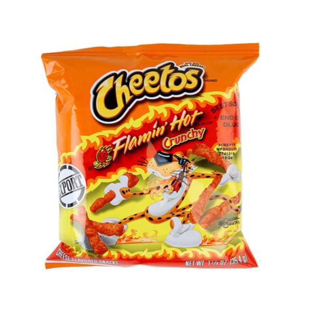Cheetos Flamin Hot Crunchy 35g (Pack of 22) – Billjumla.com