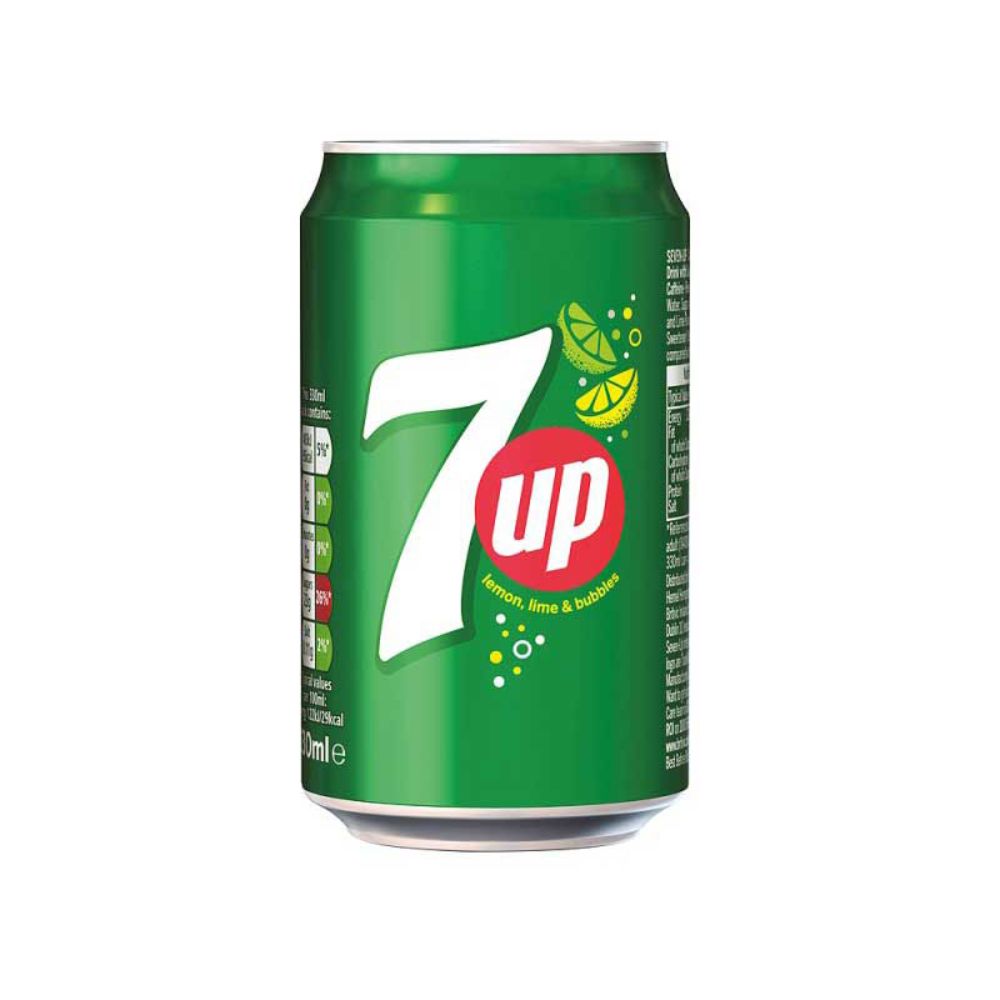 7up Can 330ml (Pack of 24 Pieces) – Billjumla.com