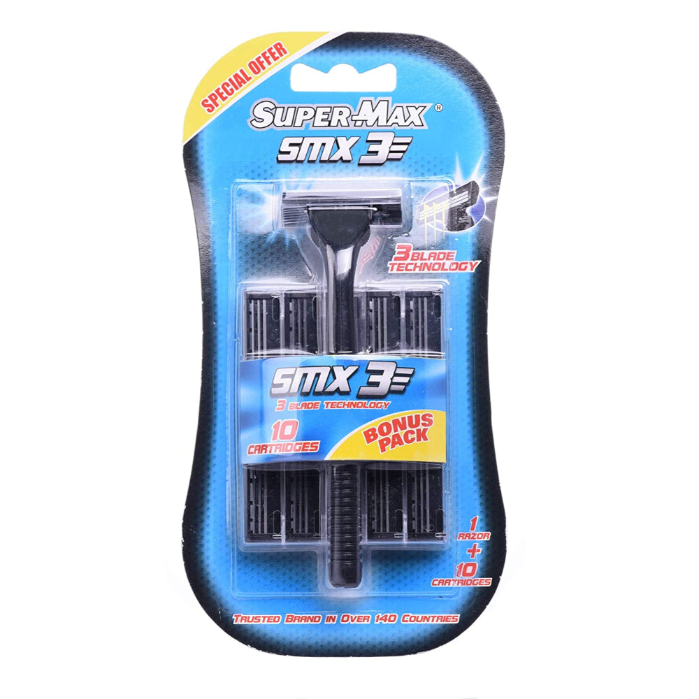 SuperMax Razor 10 Cartridge Special Offer - (Pack Of 6 Pieces ...