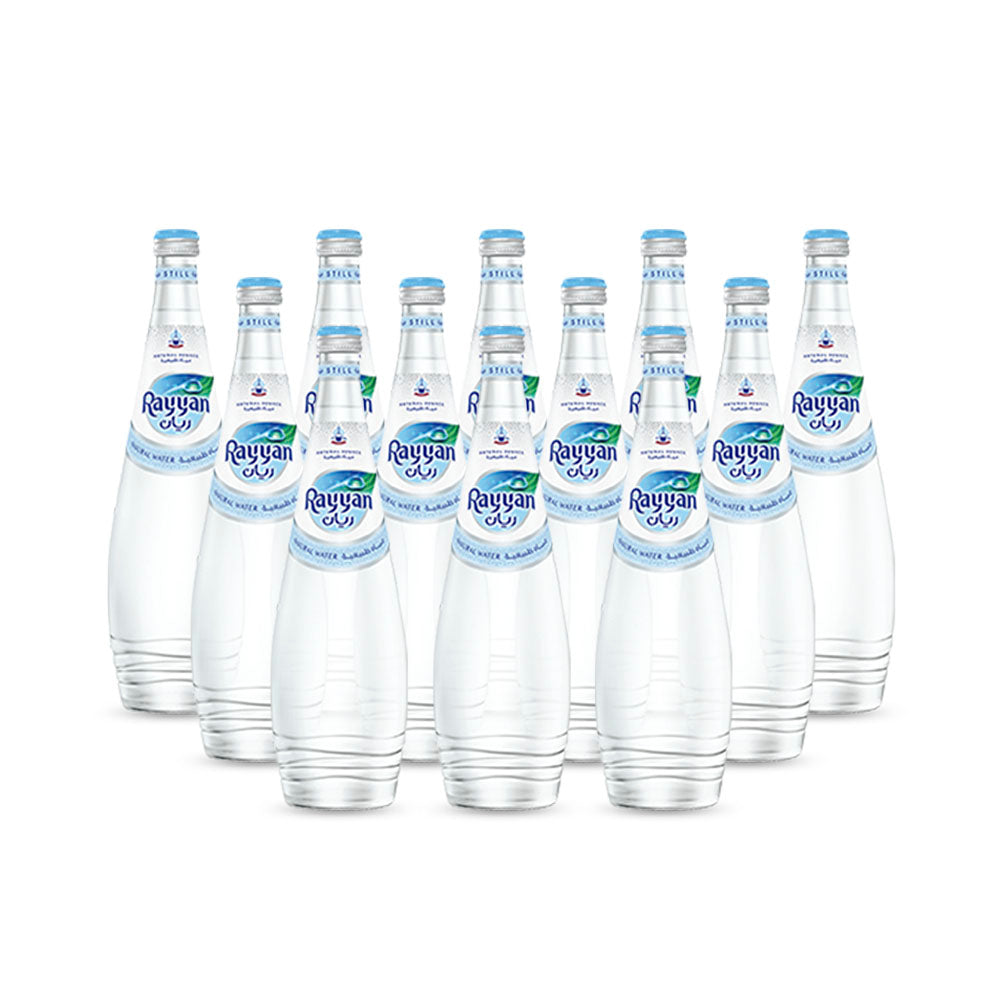 Rayyan Glass Bottled Water 250ml - (Pack Of 24)