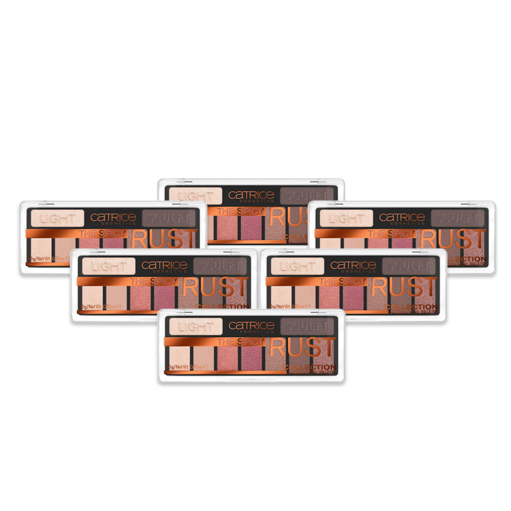 Catrice The Spicy Rust Collection Eyeshadow Palette 010 - (Pack of 6 ...
