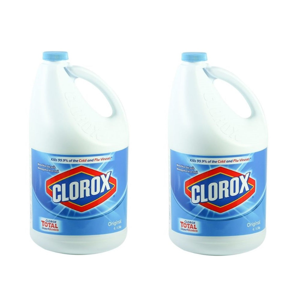 Clorox Bleach Liquid 3.78 Liters - (Pack of 2) – Billjumla.com