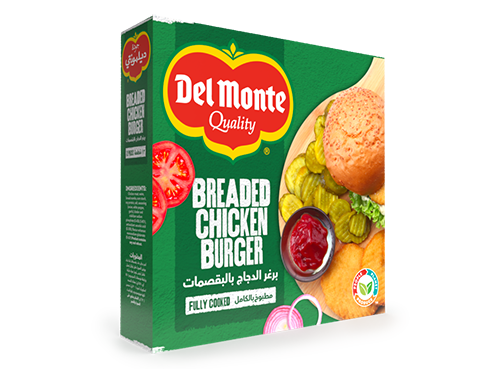 Del Monte Breaded Chicken Burger 840g (Pack of 6) – Billjumla.com