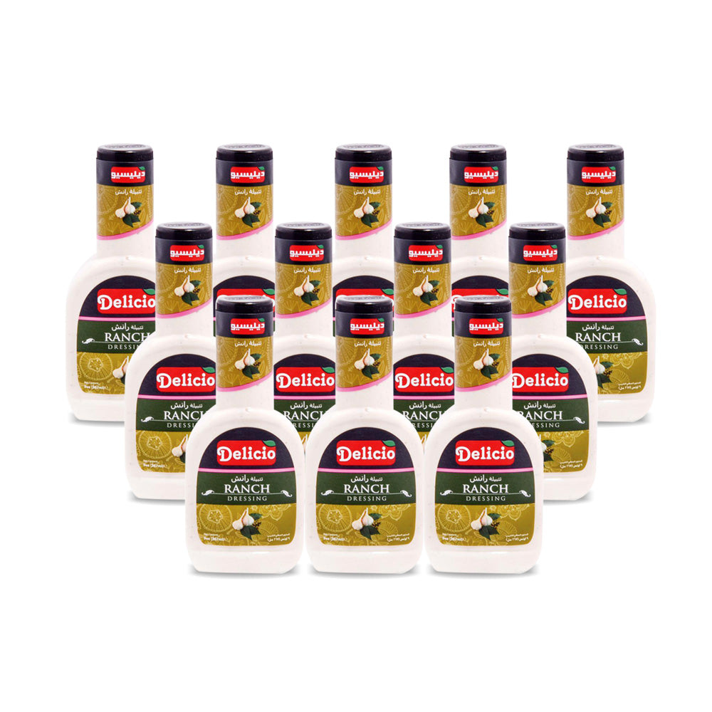 Delicio Ranch Dressing 267ML - (Pack of 24 pieces) – Billjumla.com