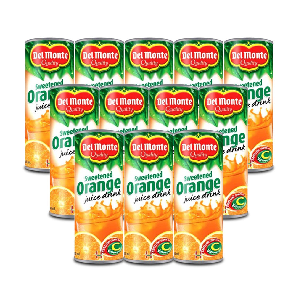 Del Monte Orange Juice Sweetened 240ml ( Pack of 6 pieces) – Billjumla.com