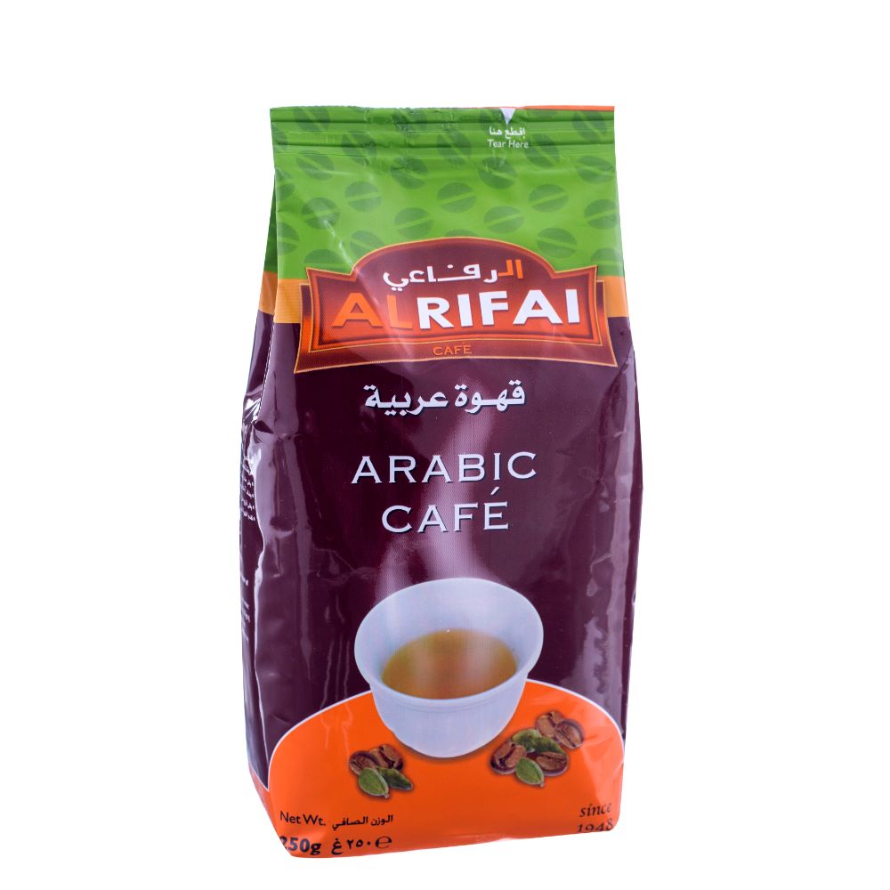 Al Rifai Arabic Coffee 250gm (Pack of 4 Pieces) – Billjumla.com