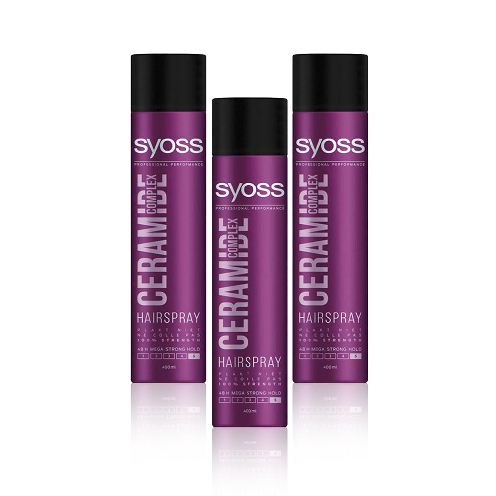 Syoss Hair Spray Ceramide 400ml - (Pack of 3) – Billjumla.com