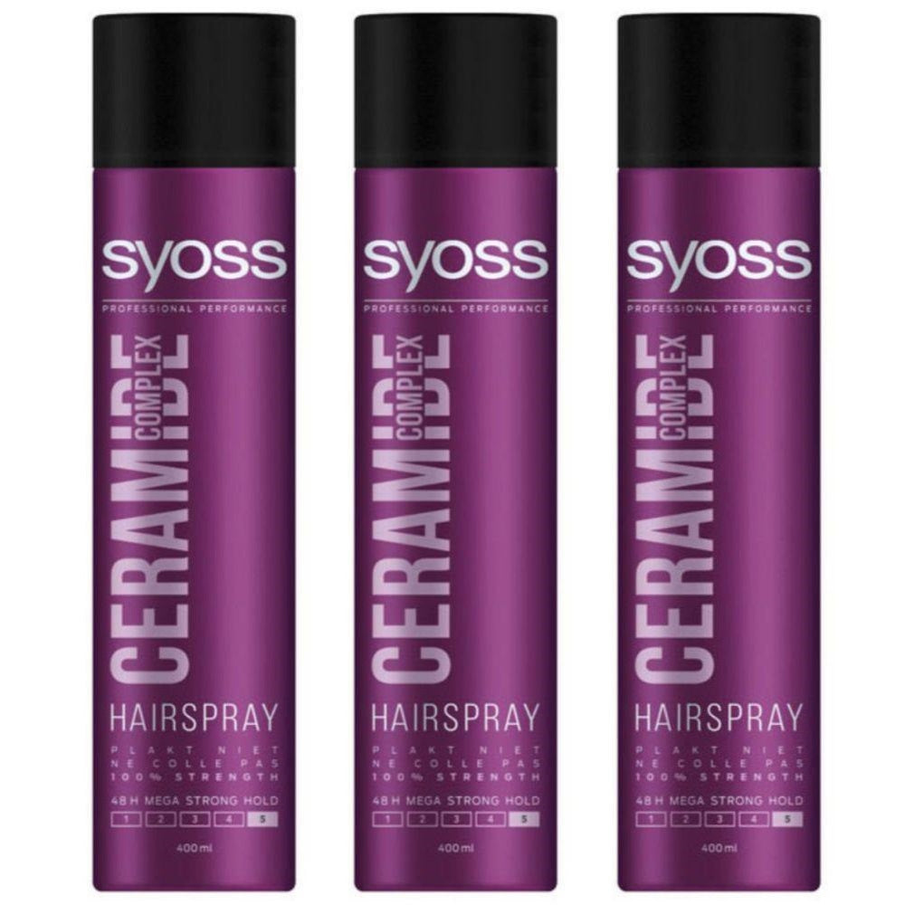 Syoss Hair Spray Ceramide 400ml (Pack Of 3) – Billjumla.com