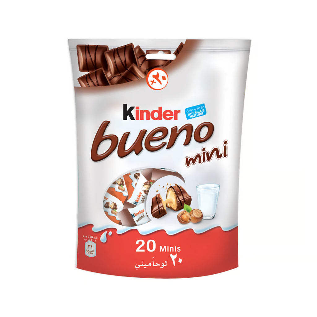 Kinder Bueno Mini with Milk Hazelnut 108g - (Pack of 2) – Billjumla.com