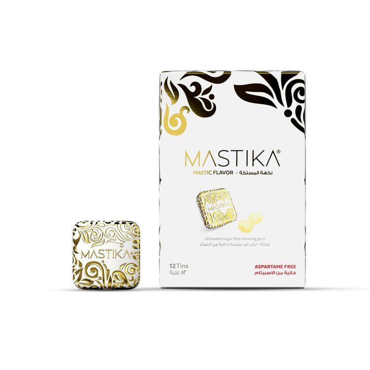 Mastika Gum Regular 1 Box (Total 12 Tins) – Billjumla.com