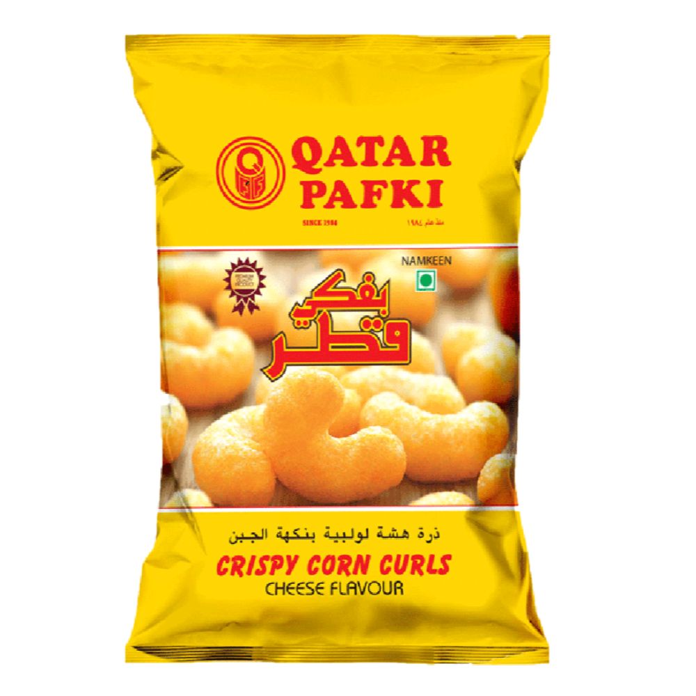 Qatar Pafki Corn Curls 15g (2 Bags of 40 Pieces - Total 80 Pieces ...