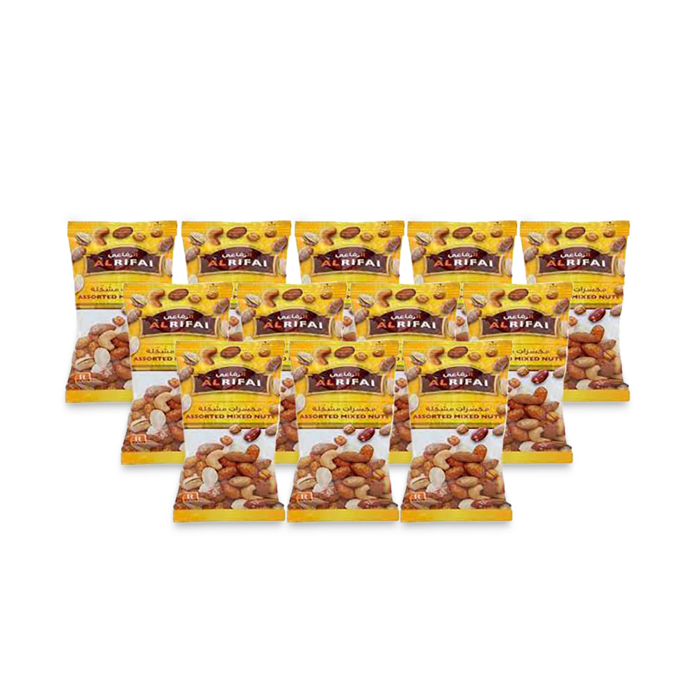 Al Rifai Assorted Mixed Nuts 60g (Pack of 24) – Billjumla.com