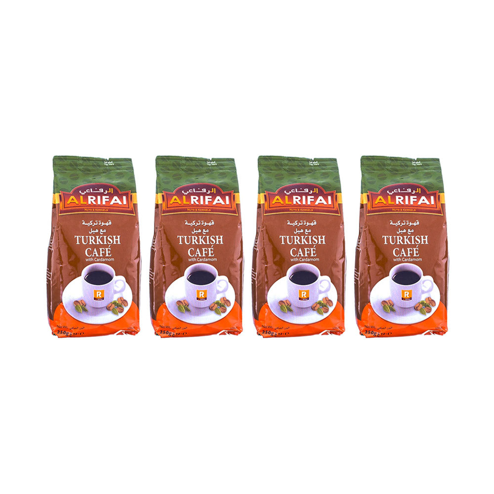 Rifai Turkish Coffee With Cardamom 250g (Pack of 4 Pieces) – Billjumla.com