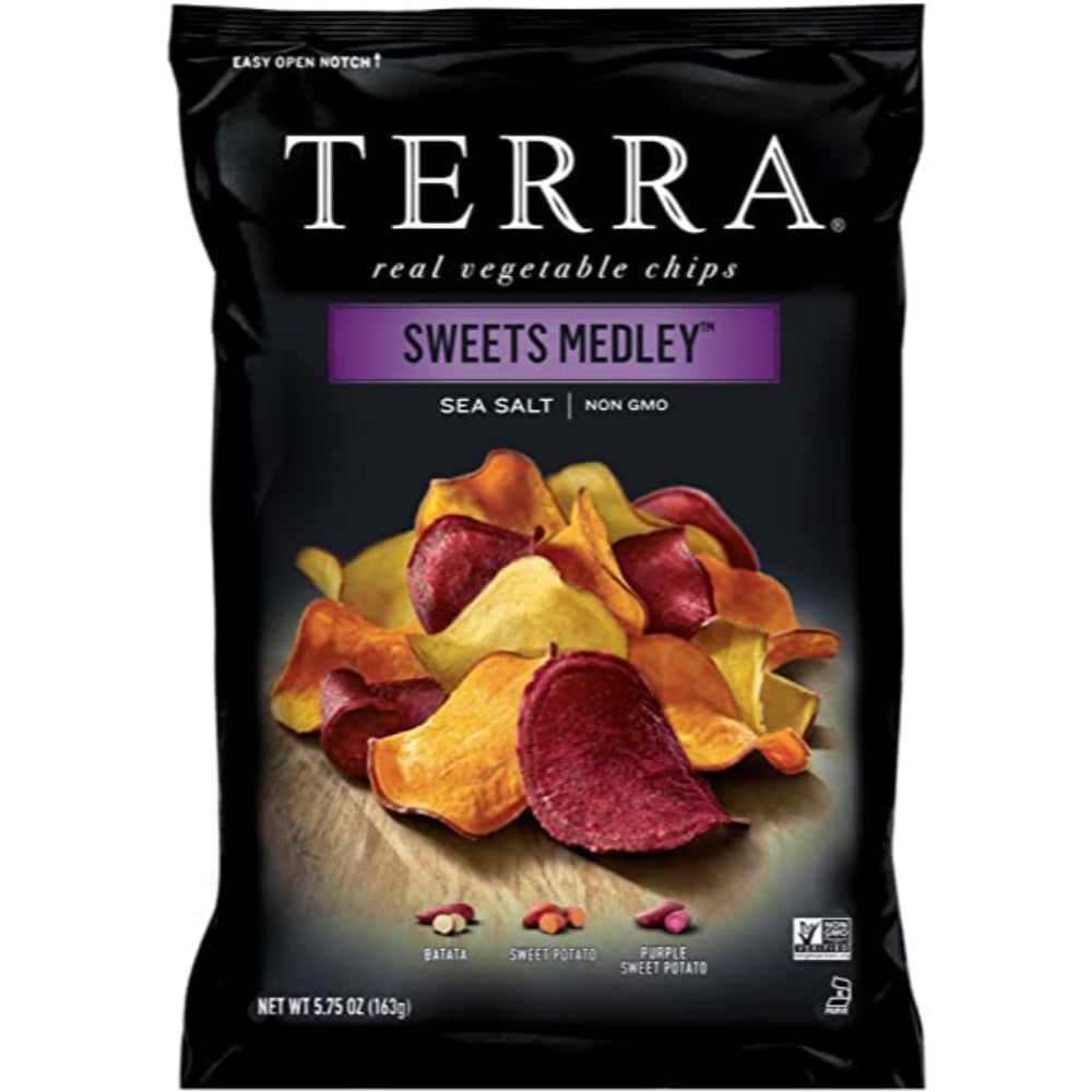 Terra Chips Sweet Medley Sea Salt 120g (Pack of 12 Pieces) – Billjumla.com