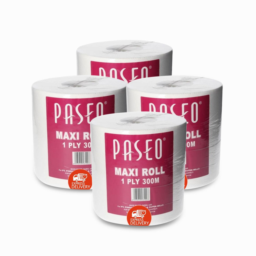 Paseo Maxi Roll 1Ply 300m - Total 6 Rolls – Billjumla.com