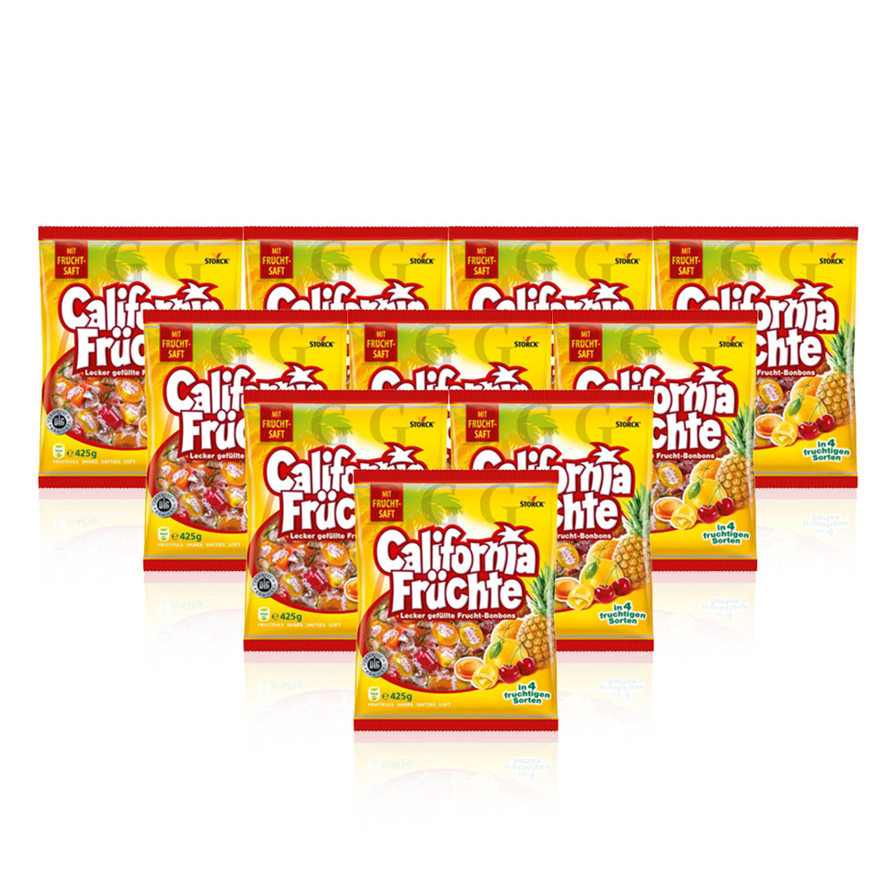 Storck California Frutche- Fruit Flavoured Candies 425g - (Pack of 6)