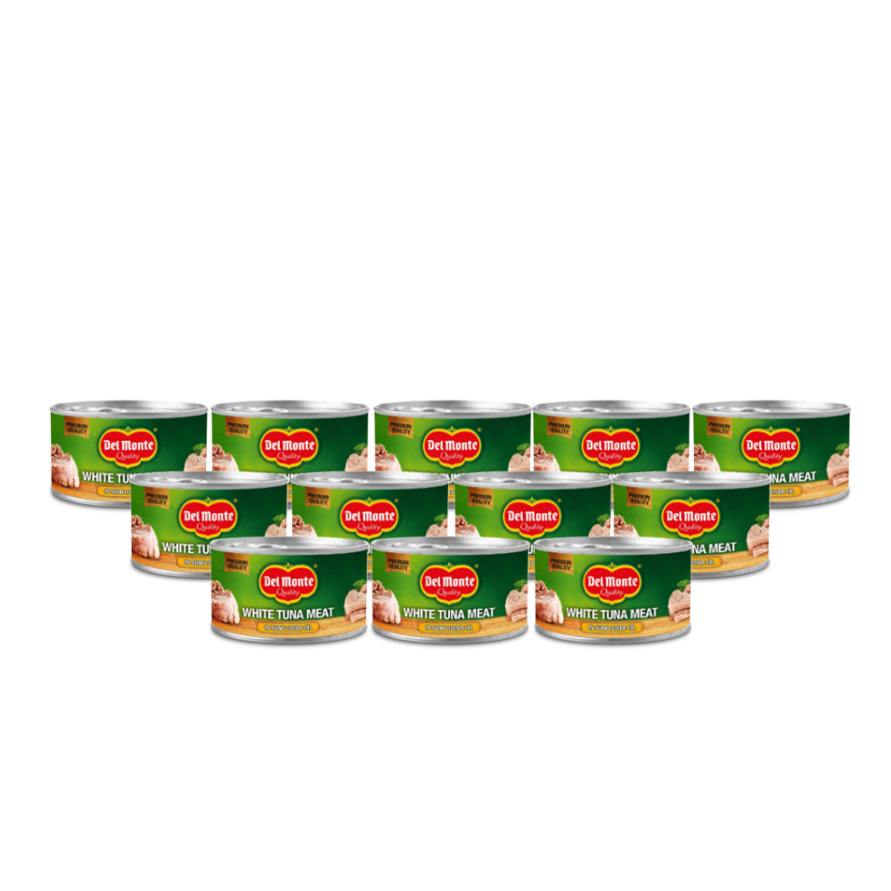 Del Monte White Meat Tuna In Oil 185g (Pack of 3 Pieces)