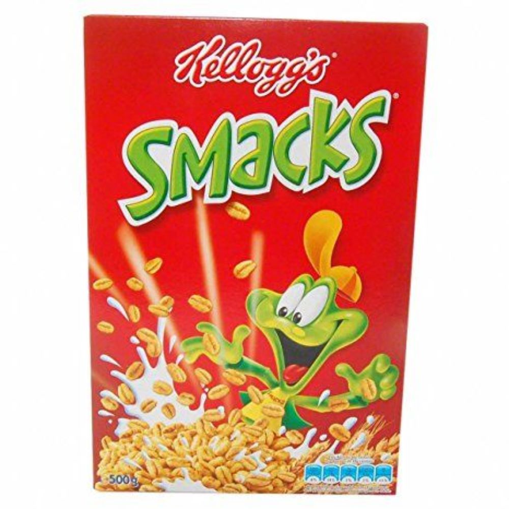 Kellogg's Smacks Honey Flavour Puffed Wheat 375g ( Pack of 4 Pieces ...