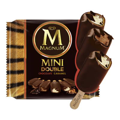 Magnum Mini Double Caramel Chocolate 360ml - (2 Packs of 6 Pieces - To ...