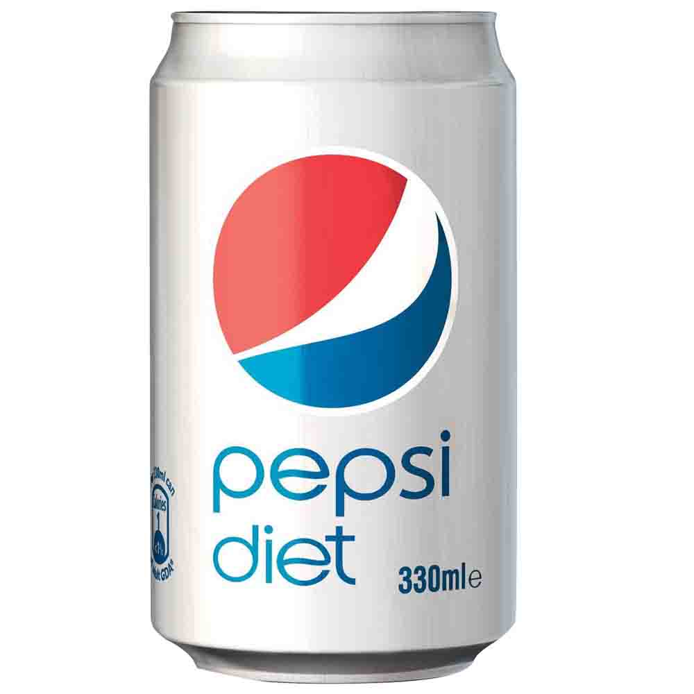 Pepsi Diet Can 330ml (Pack of 24 Pieces) – Billjumla.com